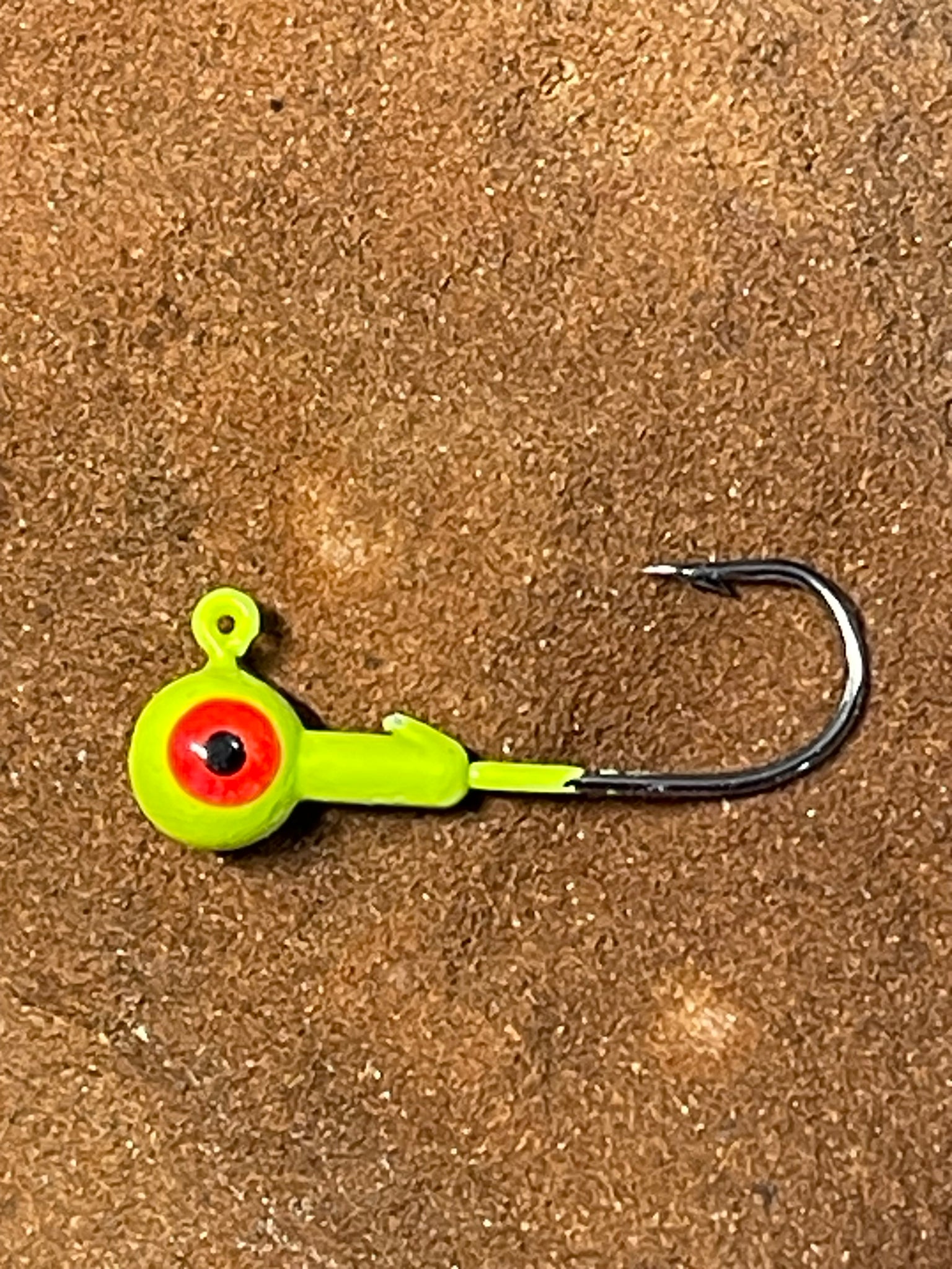 Jig Heads 25 Pack 1/8 Oz Crappie Jigs With Aberdeen Hooks | Walleye ...